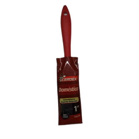 BROCHA 1" DOMESTICA ROJA - CERDEX - Coseimpa C.A.