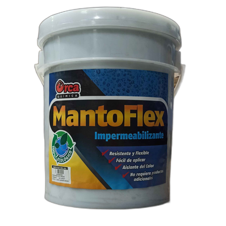 MANTO FLEX GRIS CUÑETE 5G (PINT. IMPERMEABILIZANTE) - ORCA - Coseimpa C.A.
